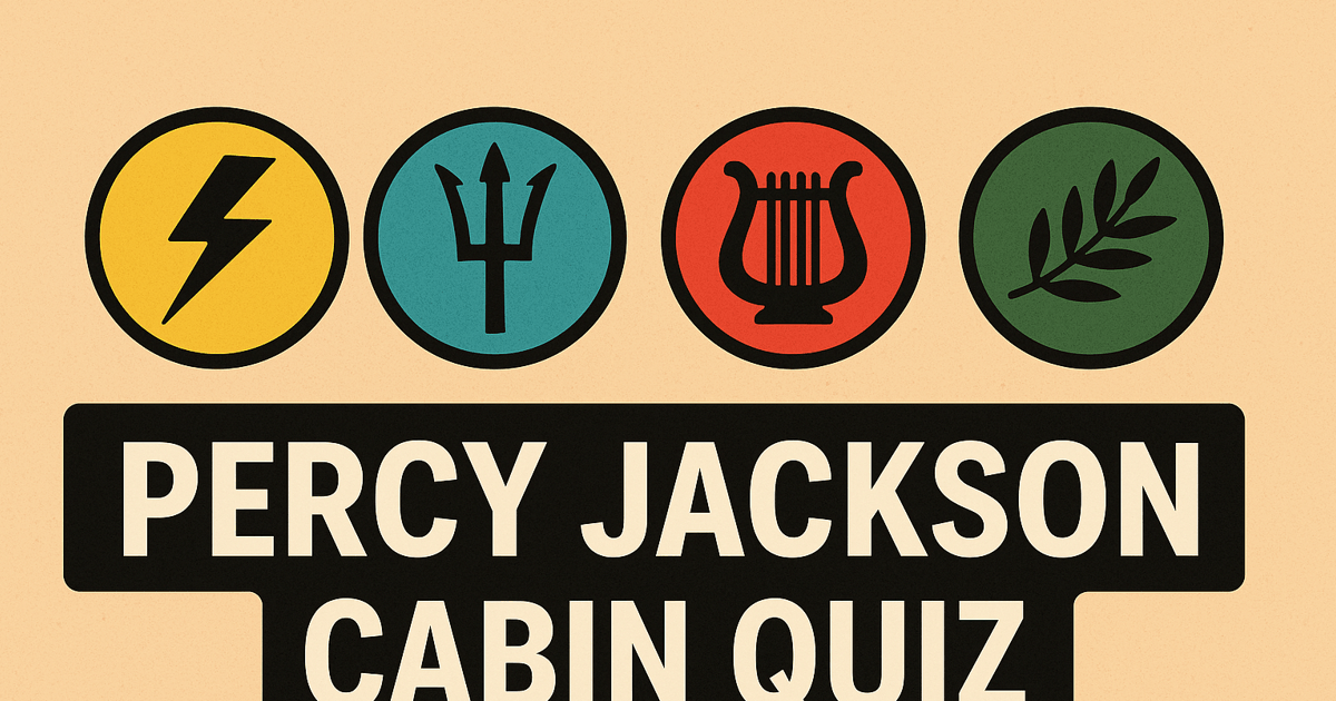 Percy Jackson Cabin Quiz - Heywise