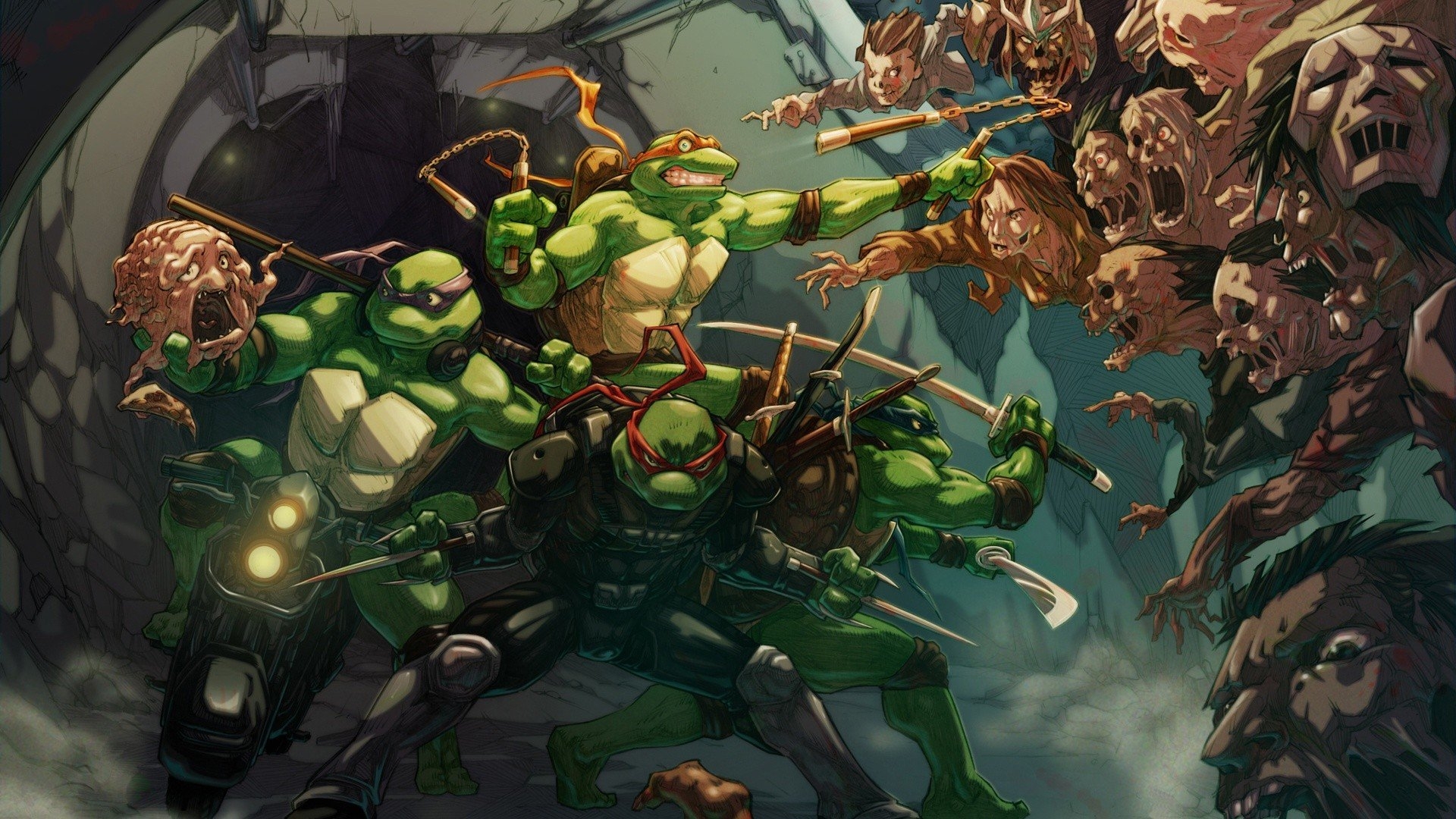 Tmnt Comic Wallpaper Hd